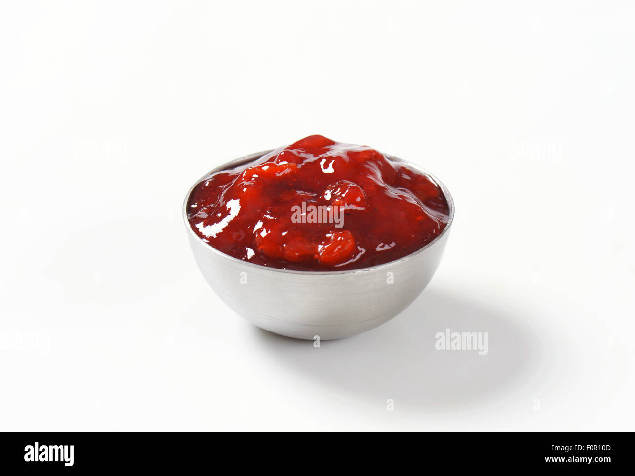 Strawberry jelly jam on Cut Out Stock Images & Pictures - Alamy
