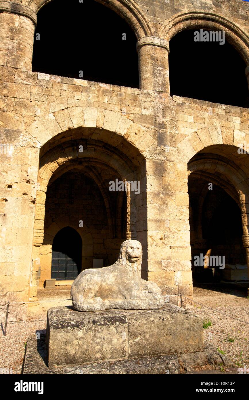 Archaeological Museum, Rhodes, Dodecanese, Greek Islands, Greece ...