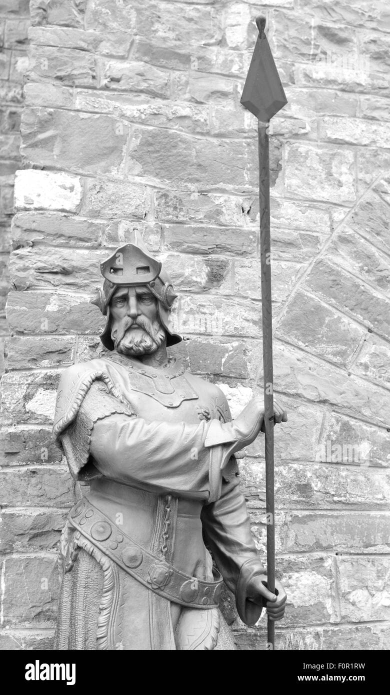 Detail old medieval war Black and White Stock Photos & Images - Alamy