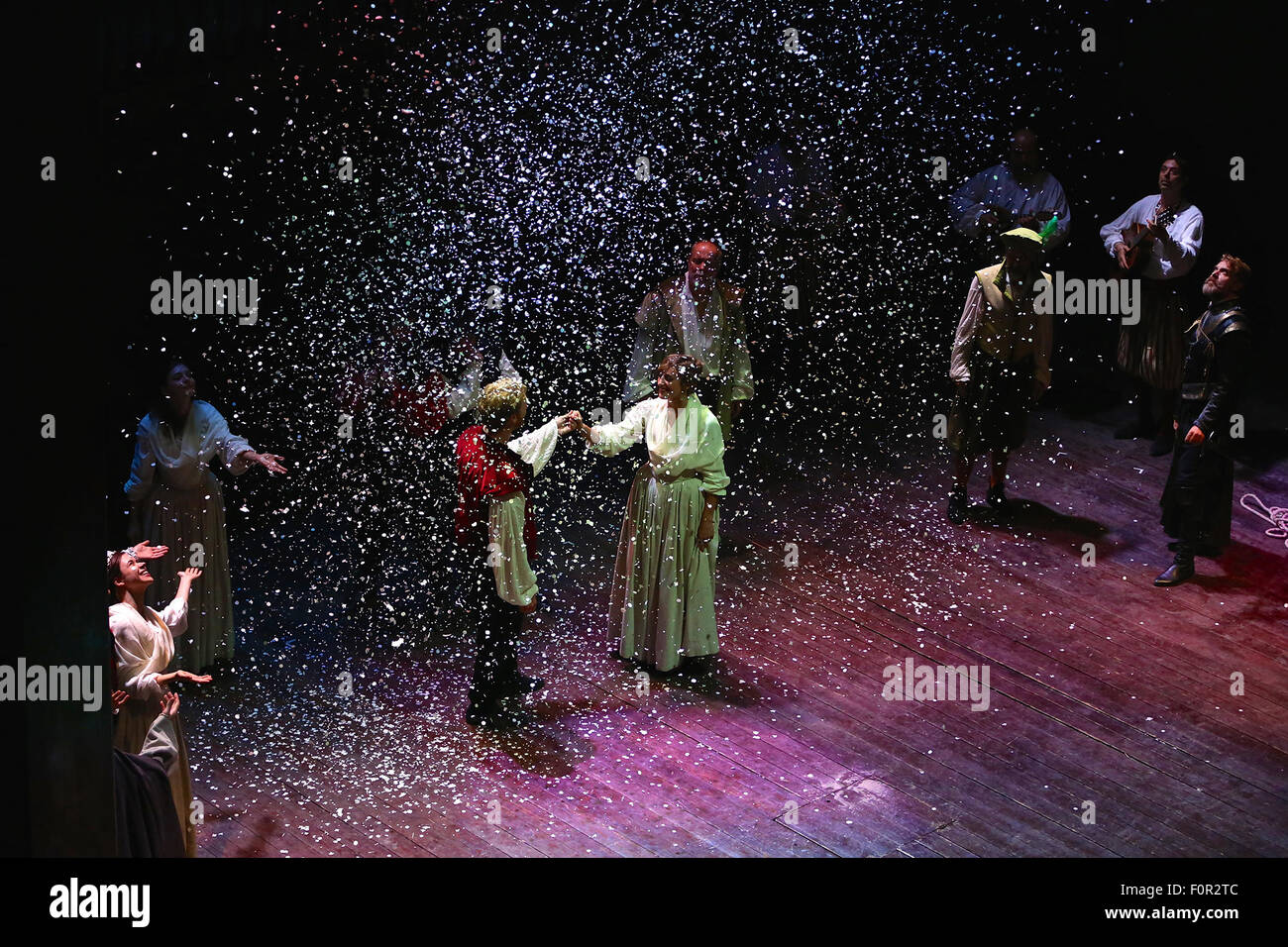 Rome, Italy. 19th Aug, 2015. William Shakespeare's play "Much Ado About ...