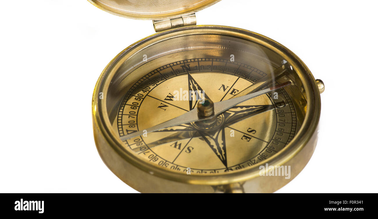 Classic style Compass Stock Photo - Alamy
