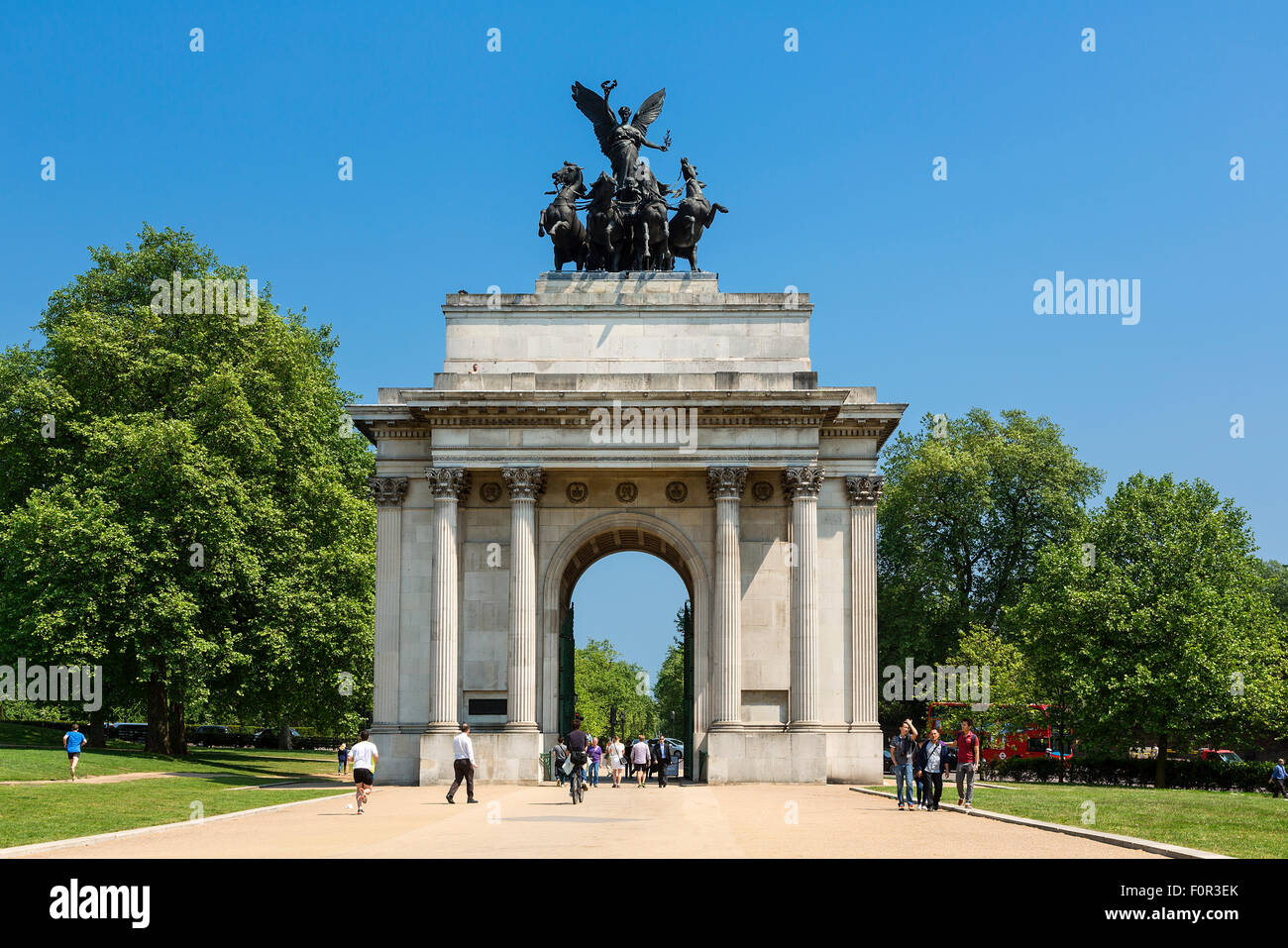 London, Wellington Arch Stock Photo - Alamy