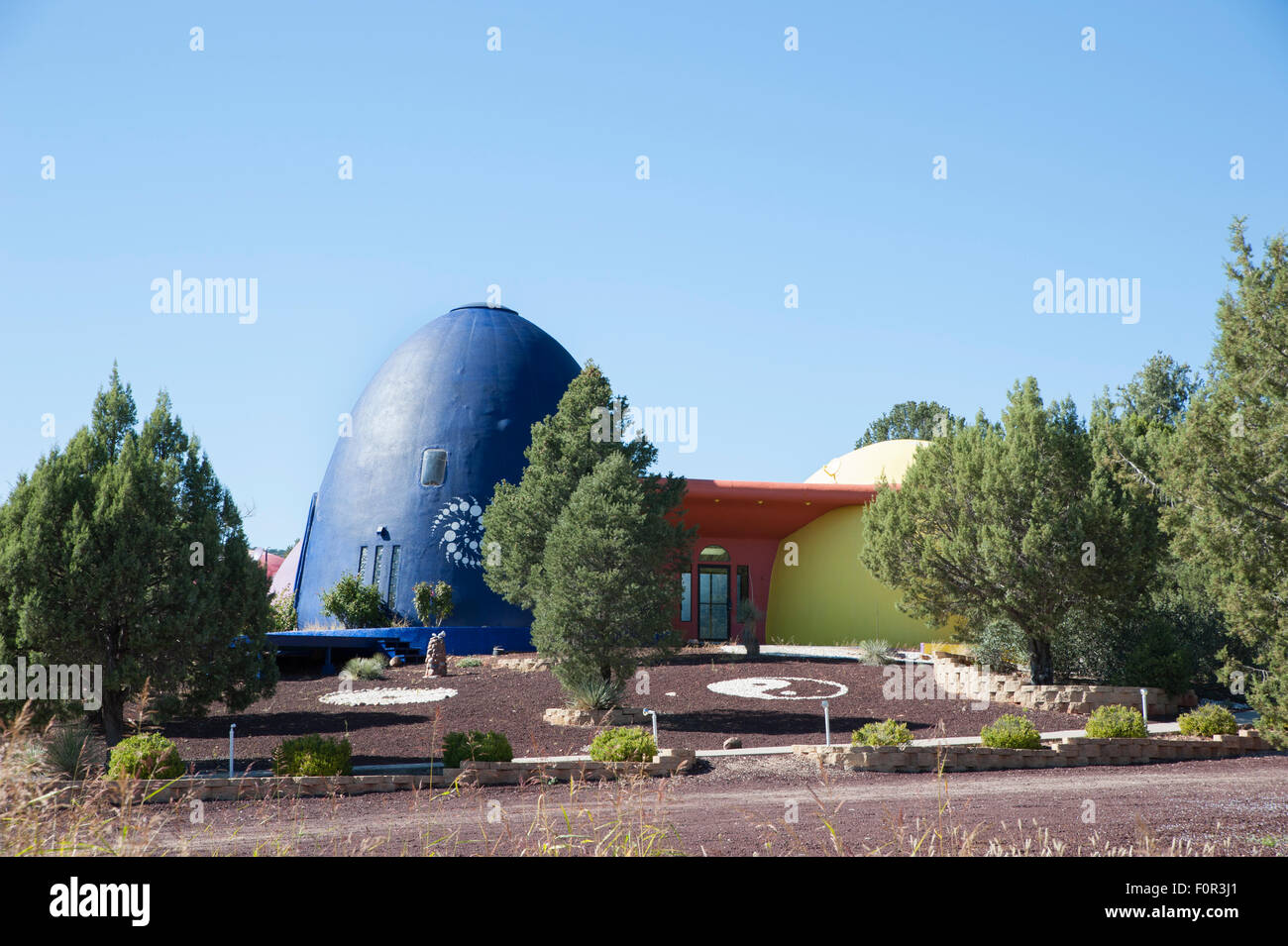 The Xanadu Egg House at Sedona, Arizona, USA - when it was still ...