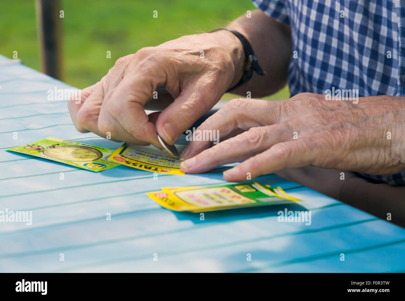 Scratch card senior High Resolution Stock Photography and Images - Alamy