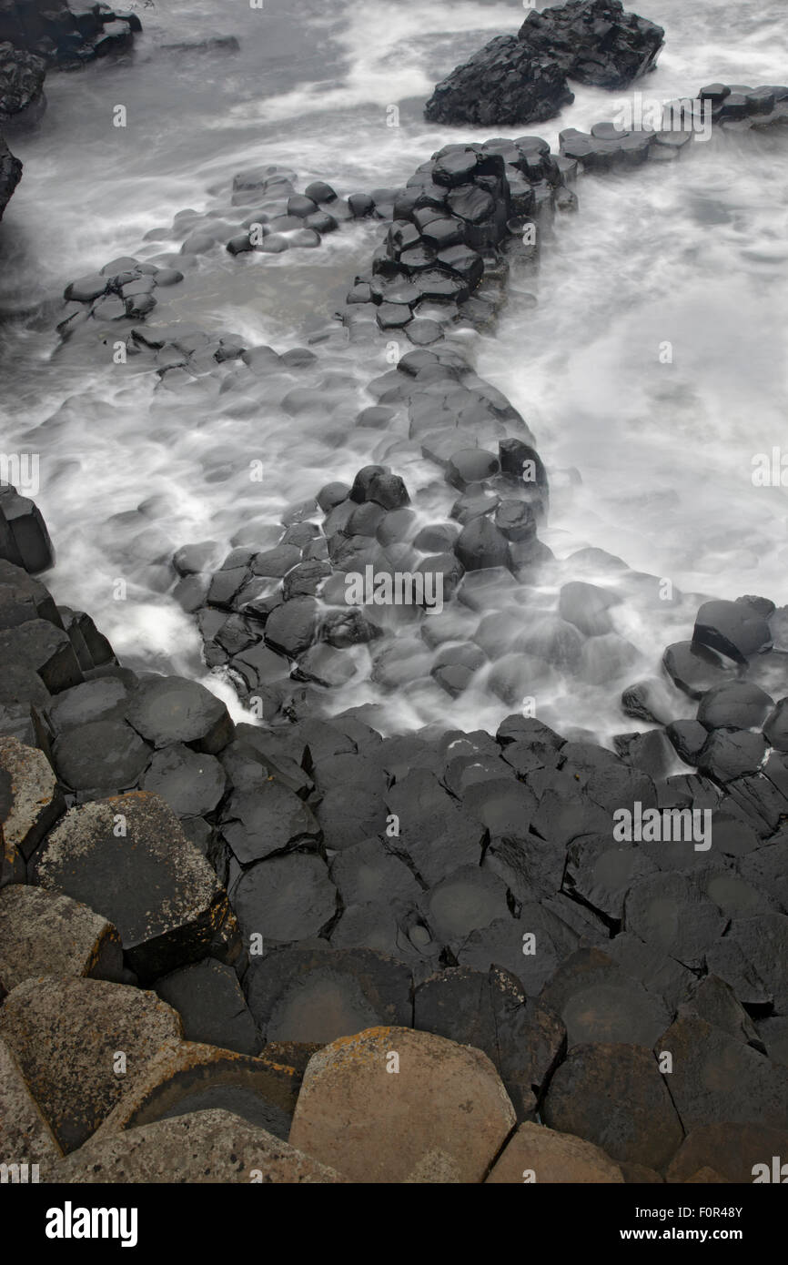 Coastal basalt landscape, Giant's Causeway, Unesco Heritage Site ...