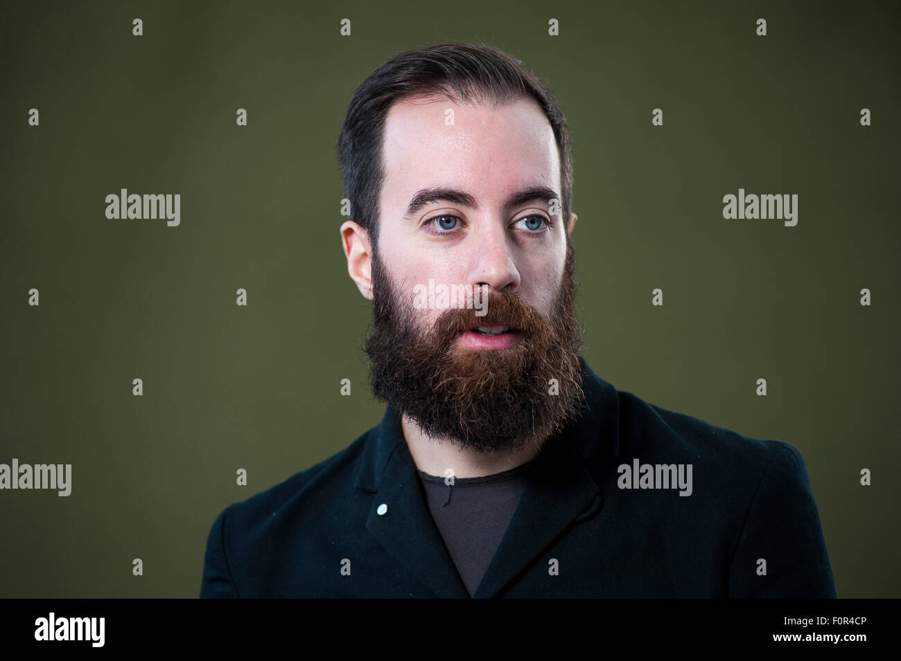 British novelist and journalist Ned Beauman, appearing at the Edinburgh ...