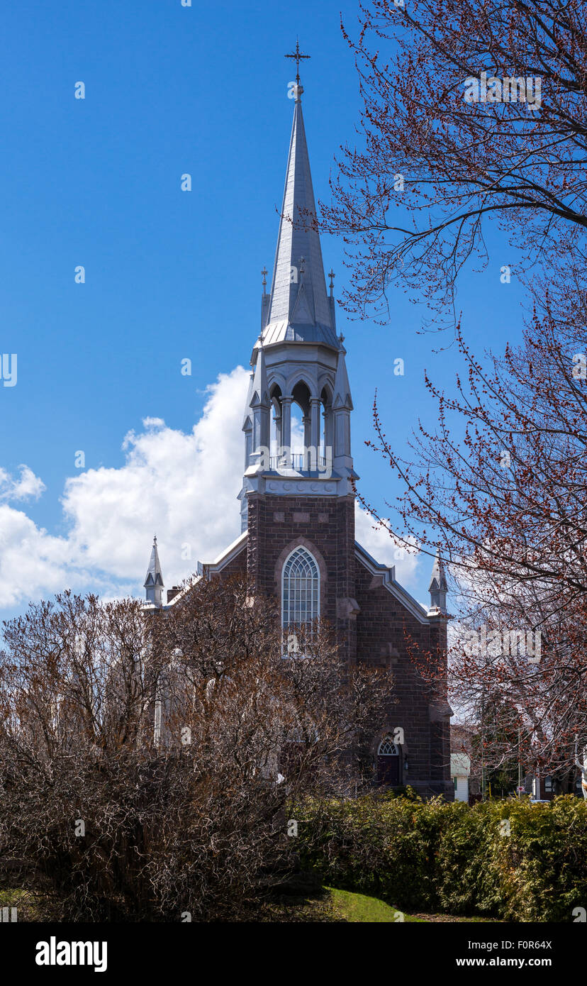 Quebec, Saguenay, the monastery Stock Photo - Alamy