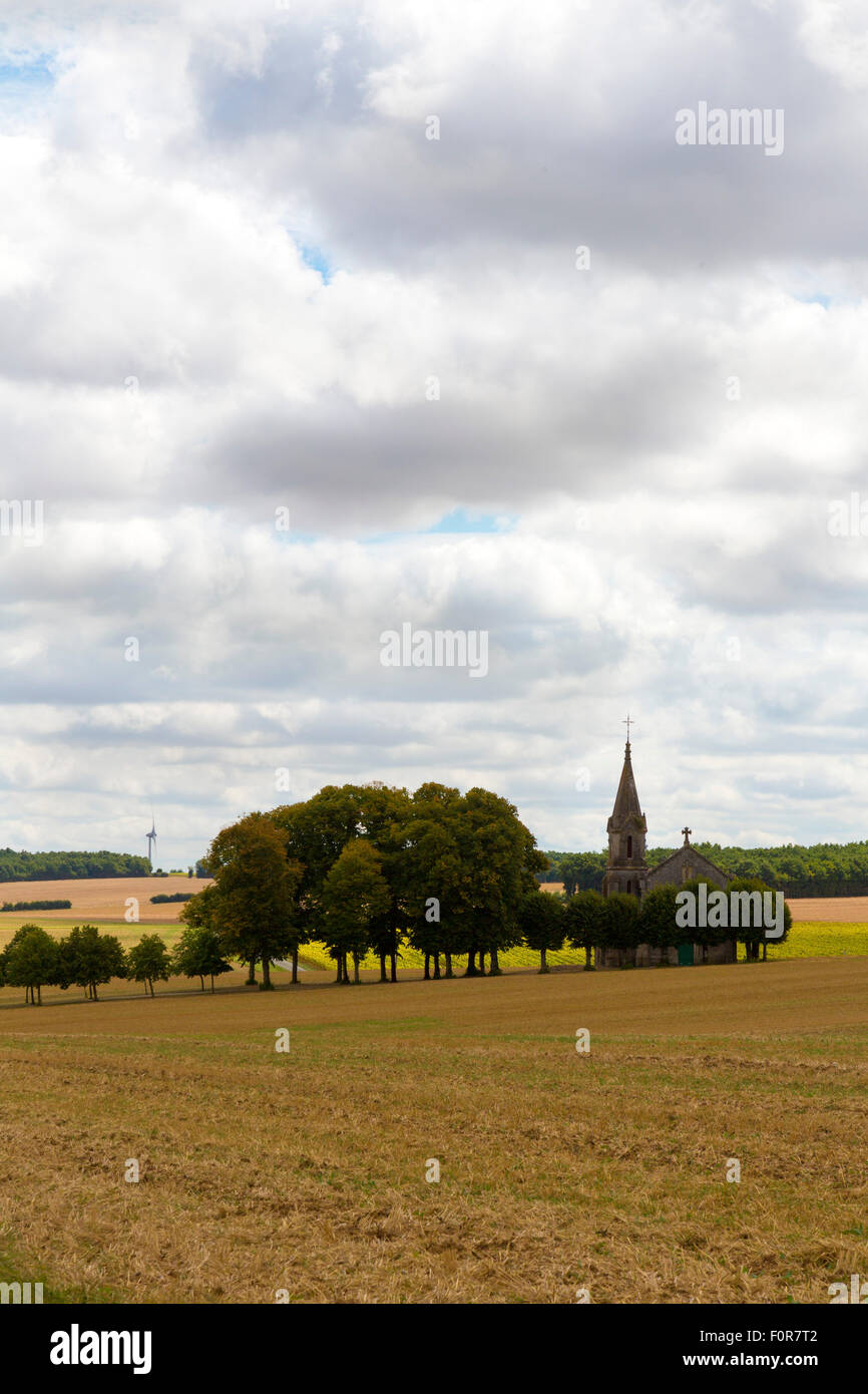 Church of Sainte Radegonde, Les Fontaines, Charente Maritime, France ...