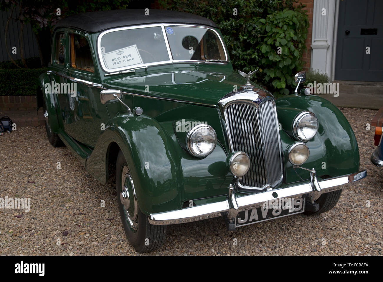 Riley RME 1953 classic car Fladbury Walkabout 2015 UK Stock Photo - Alamy