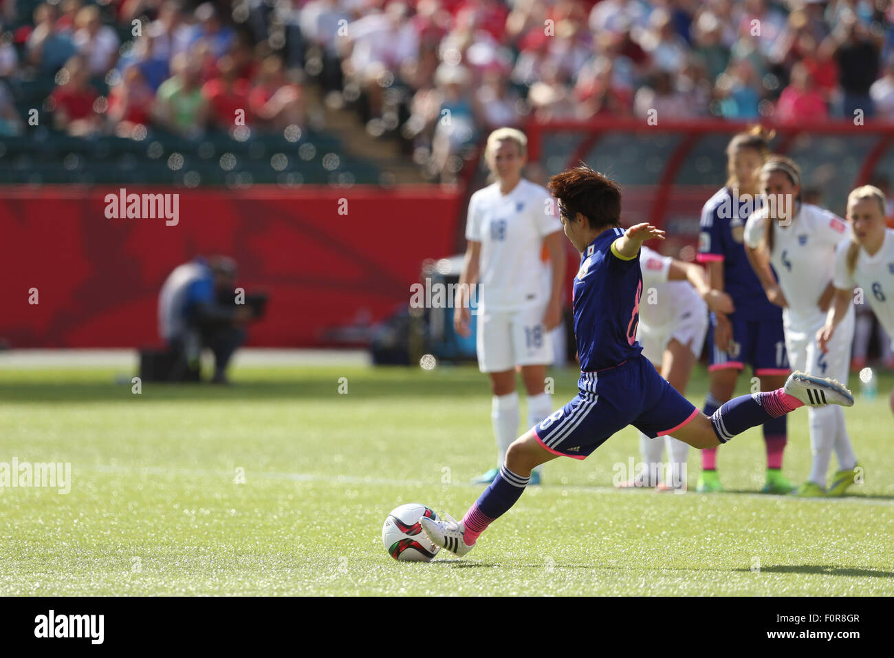 Edmonton, Canada. 1st July, 2015. Aya Miyama (JPN) Football/Soccer ...