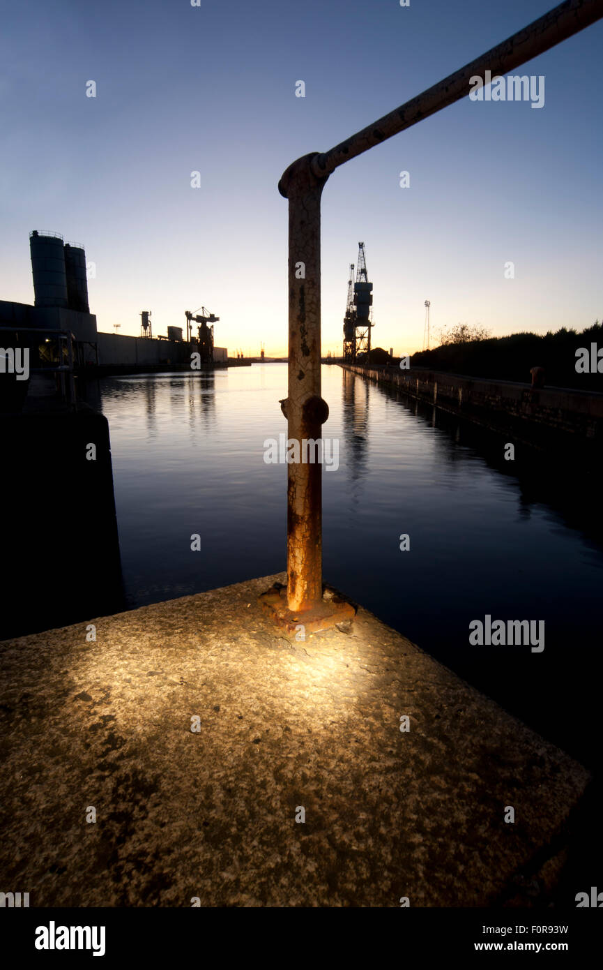 Swansea docks, south Wales, UK Stock Photo - Alamy
