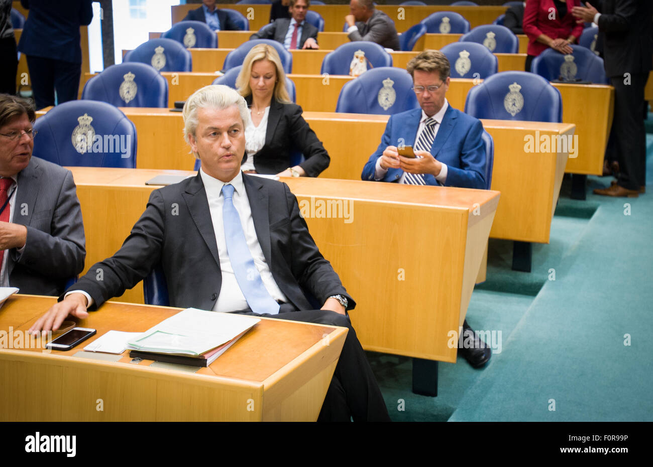 The Hague, Netherlands. 19th Aug, 2015. On Wednesday Dutch parliament ...