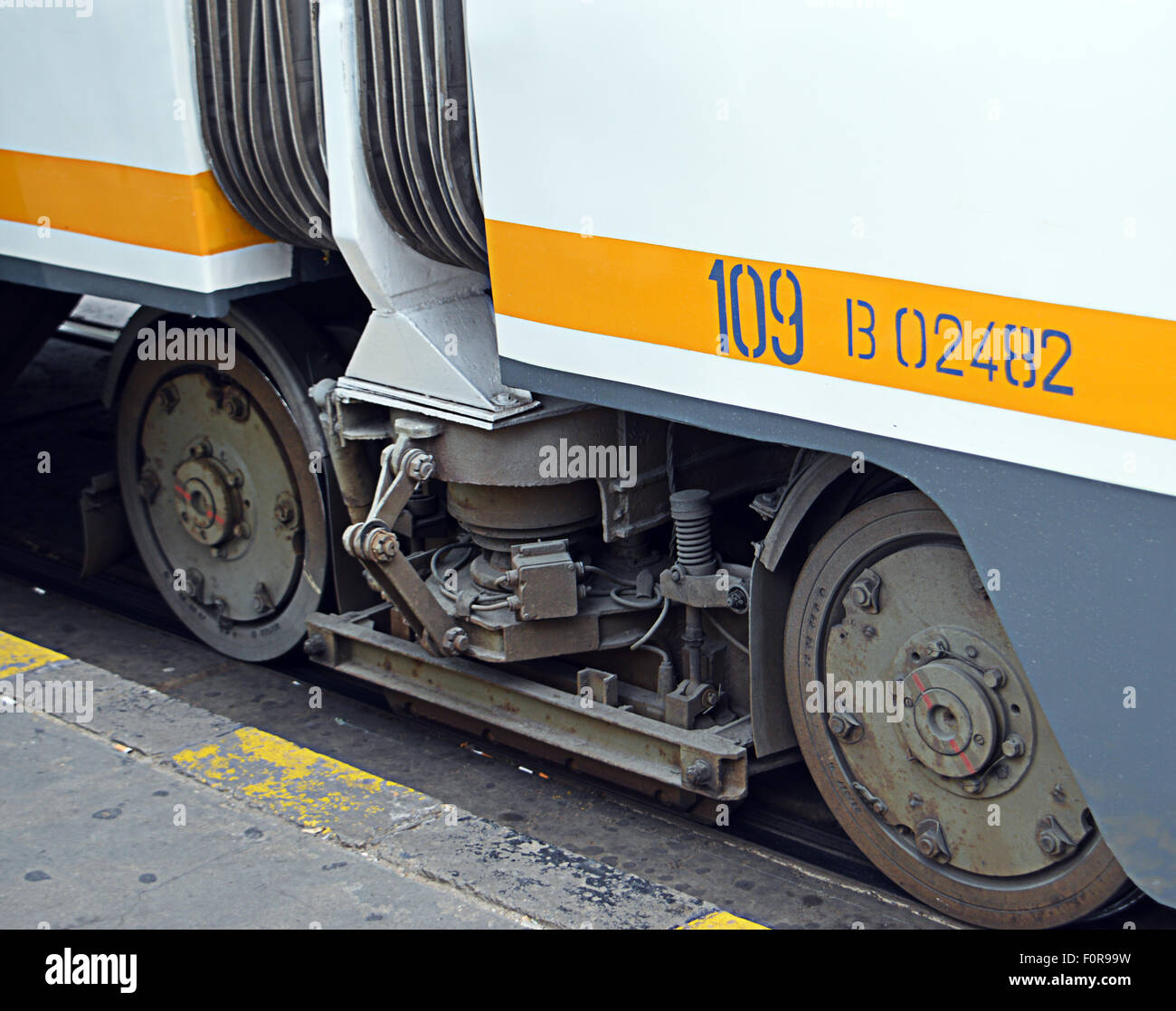 Tram Wheels High Resolution Stock Photography and Images - Alamy