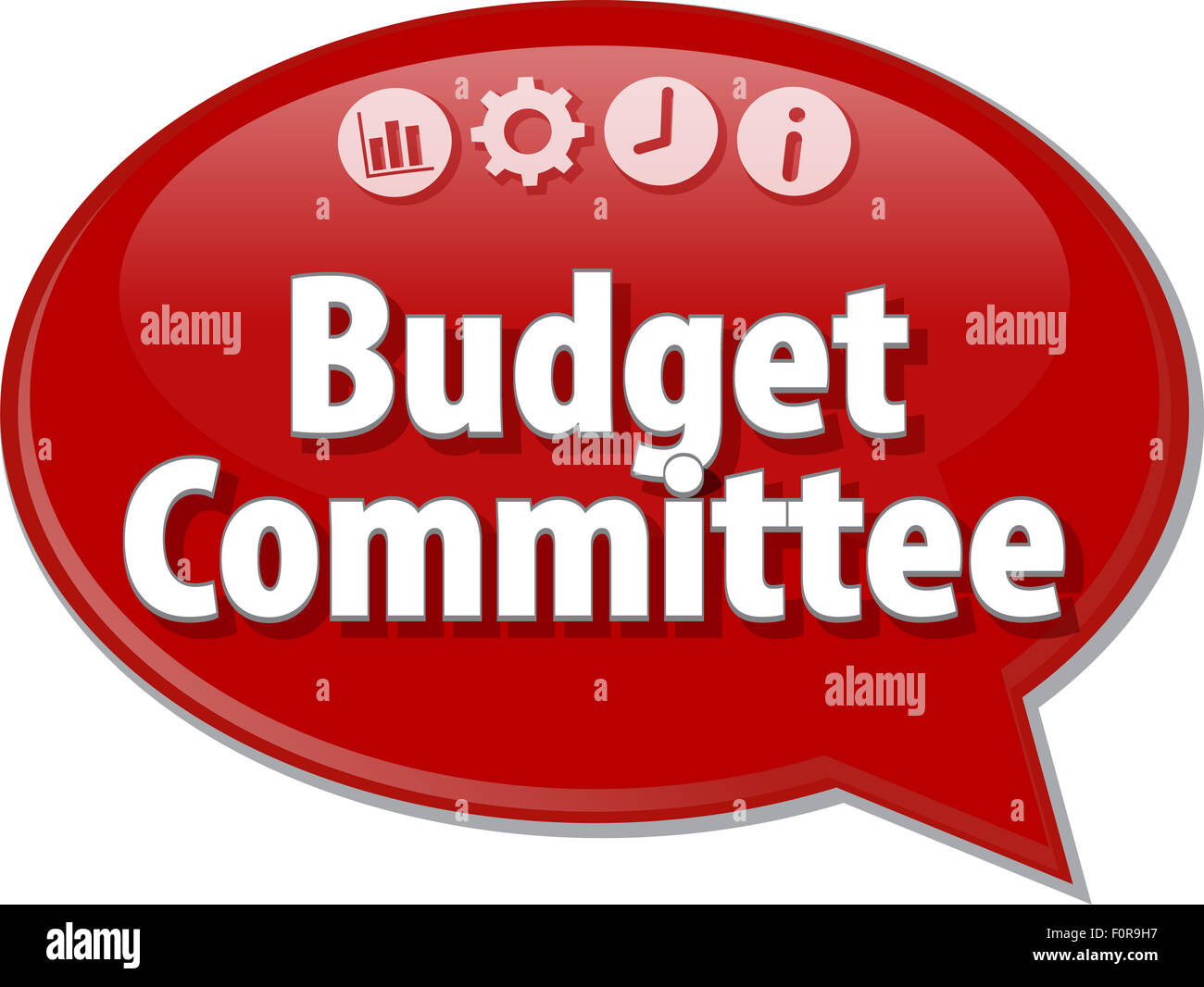 Blank business strategy concept infographic diagram illustration Budget ...