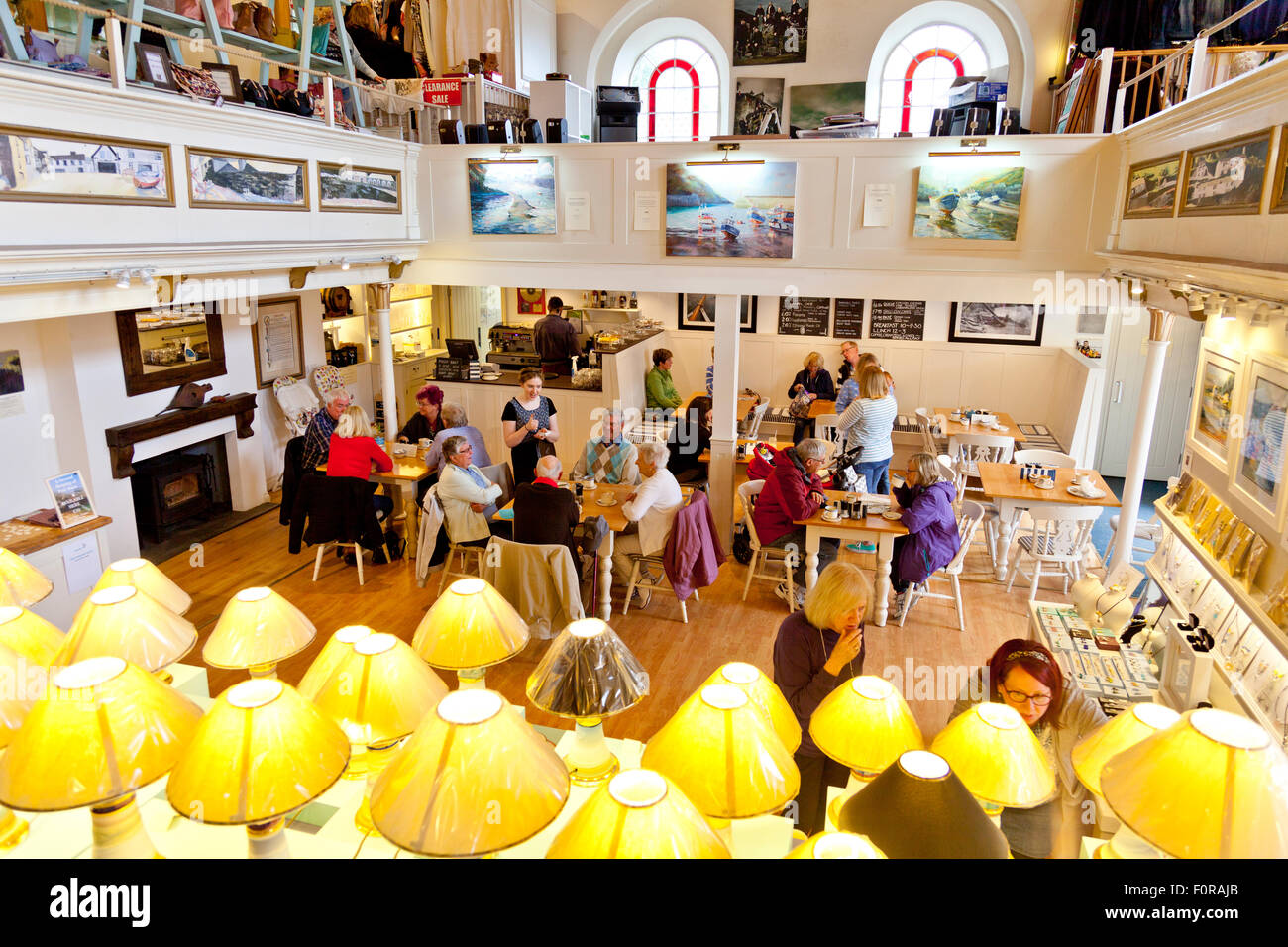 A converted chapel is now a gift shop, art gallery and cafe in Port ...