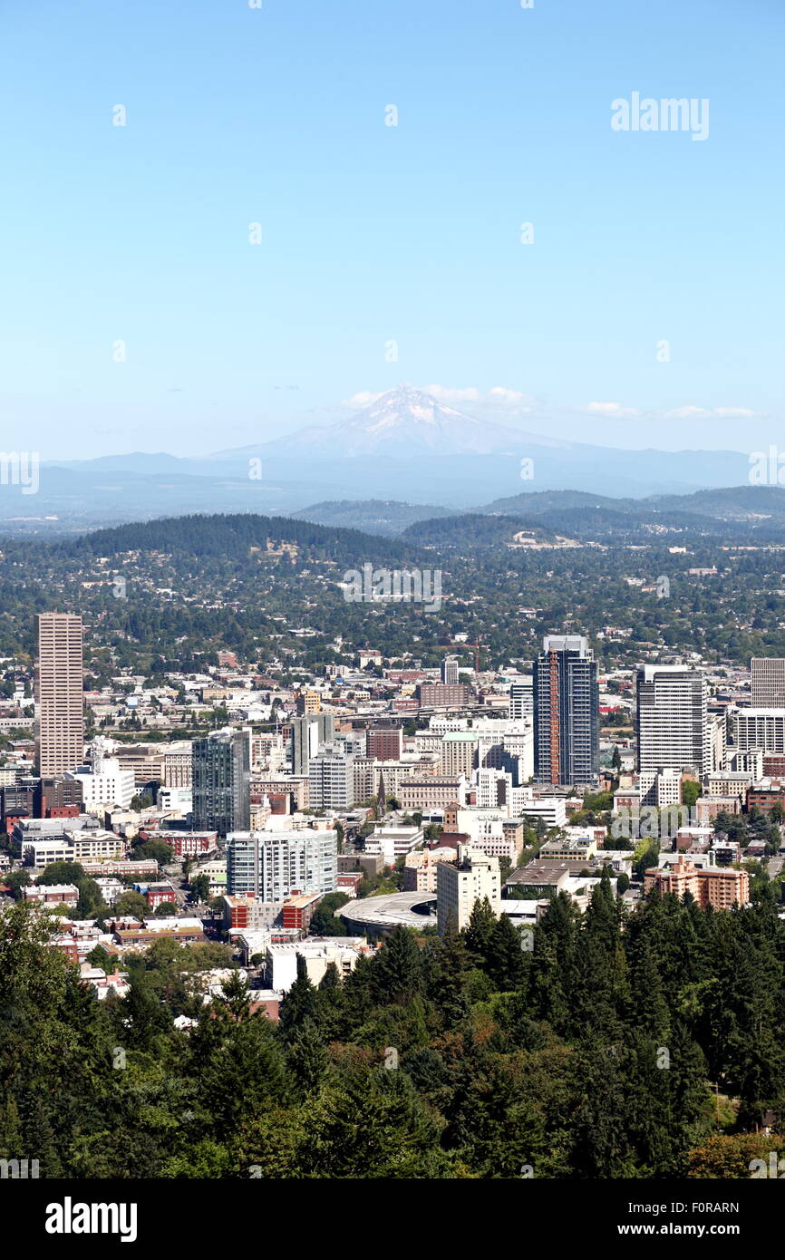 Portland city oregon usa hi-res stock photography and images - Alamy