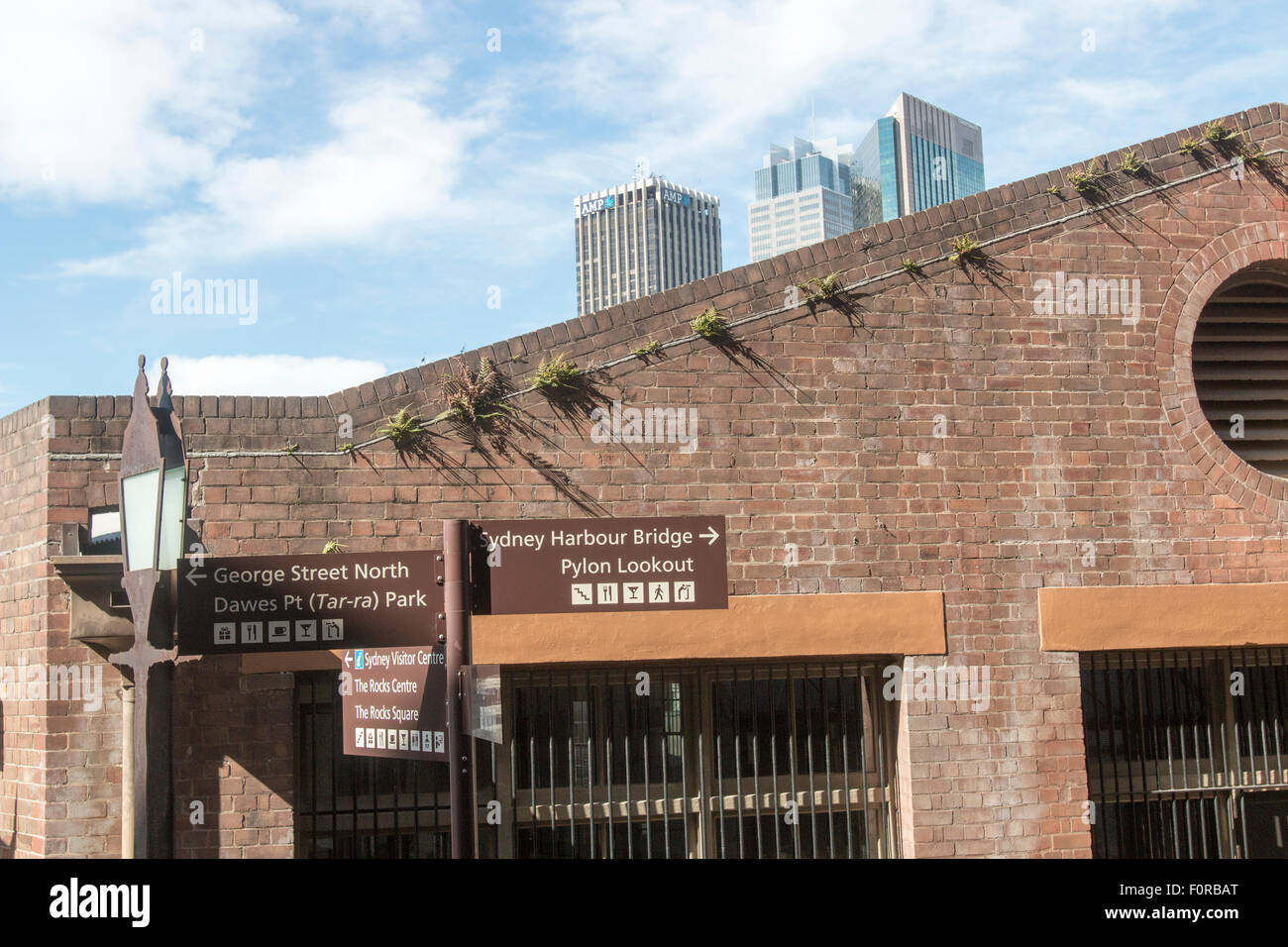 The Rocks area of Sydney where the first european settlement took place ...