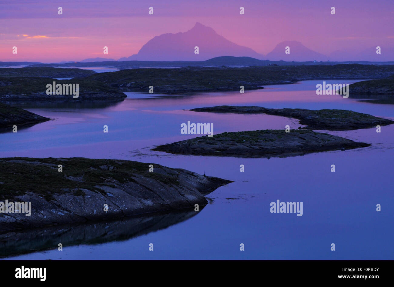 Lovund islands, Norway, June 2008 Stock Photo - Alamy