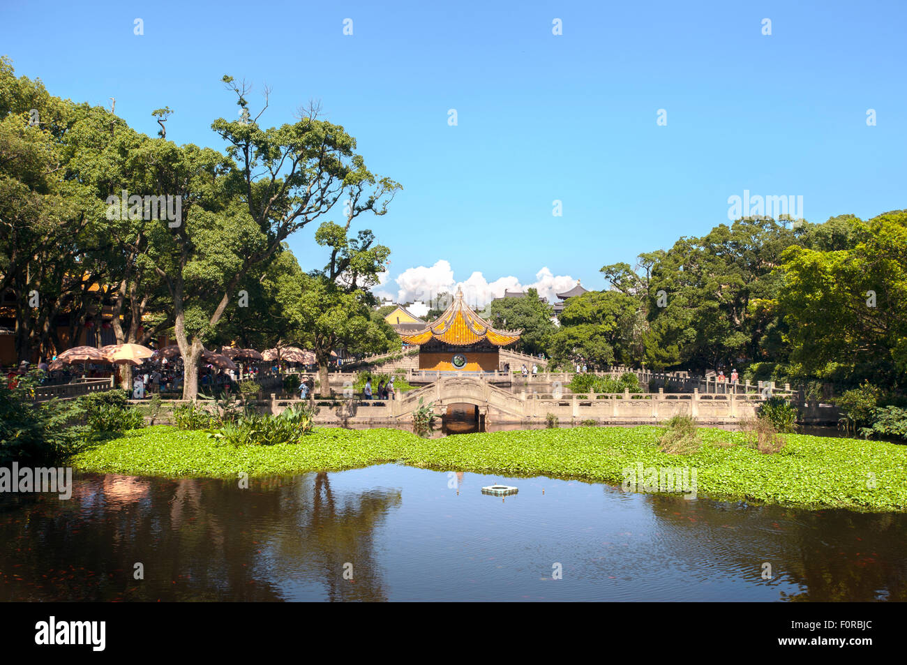 Buddhist temple pond hi-res stock photography and images - Alamy