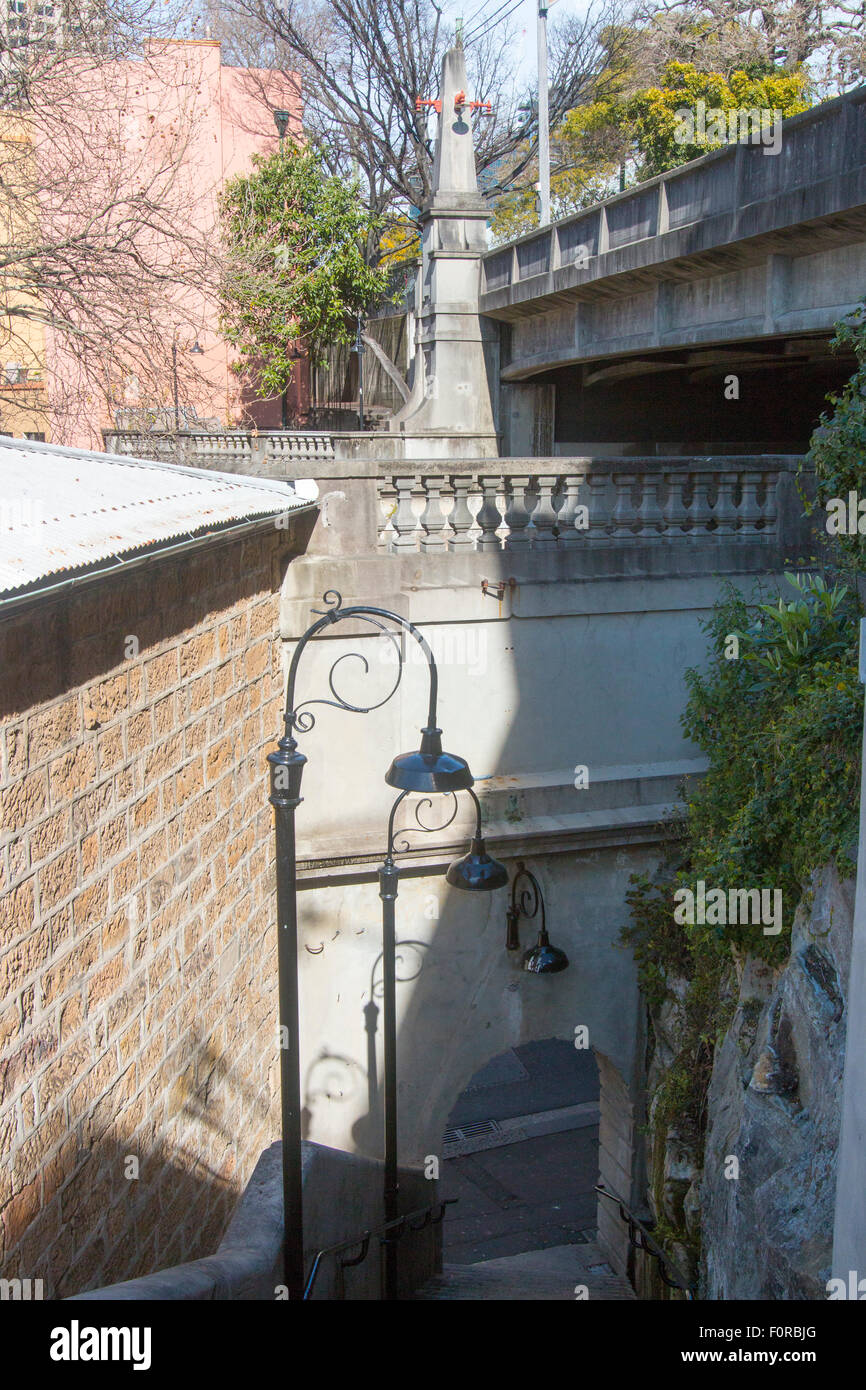 The Rocks area of Sydney where the first european settlement took place ...