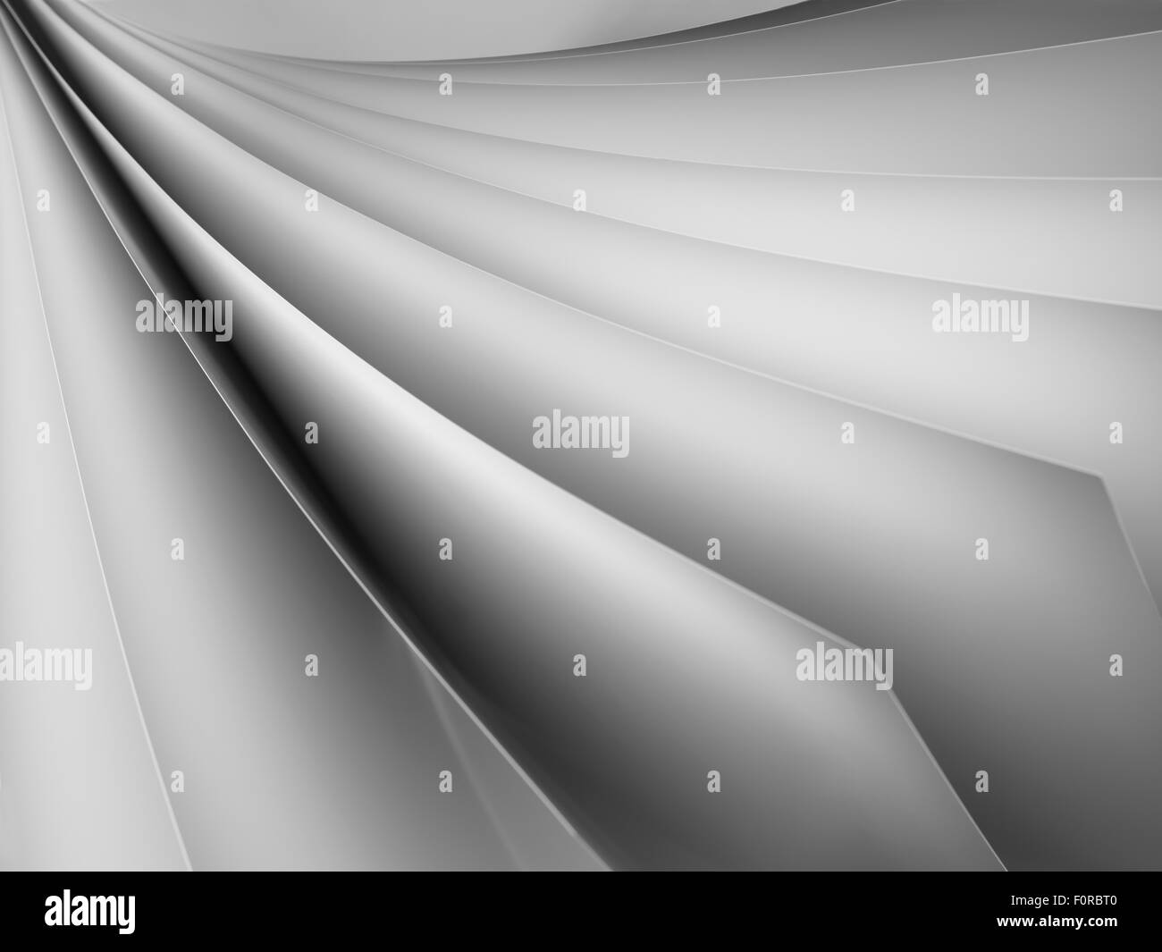 close up shot of paper fanned out to create an abstract pattern for ...