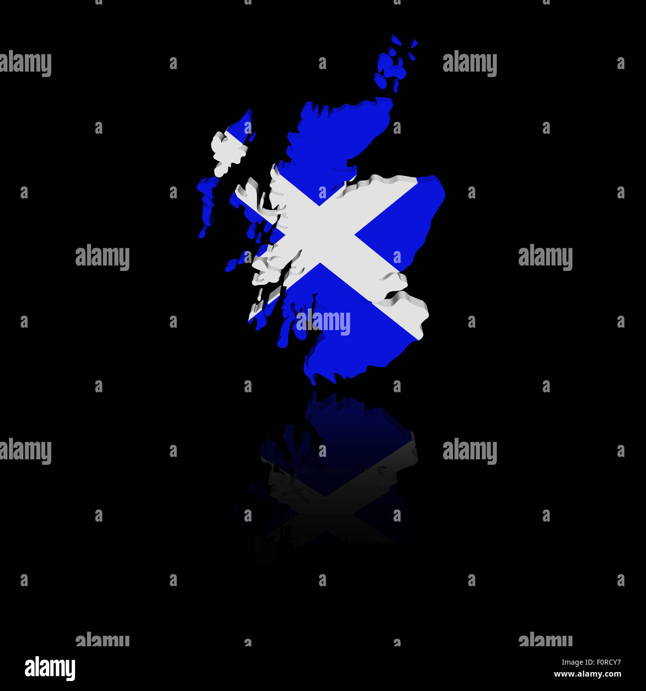 Scotland map hi-res stock photography and images - Alamy