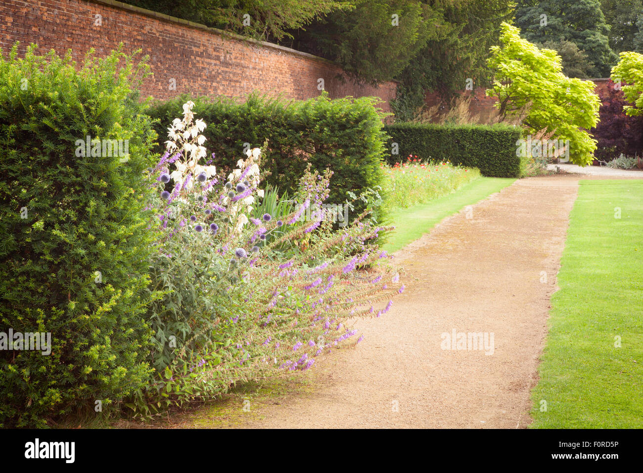 Elsham Hall Gardens and Country Park. Elsham, North Lincolnshire, UK ...