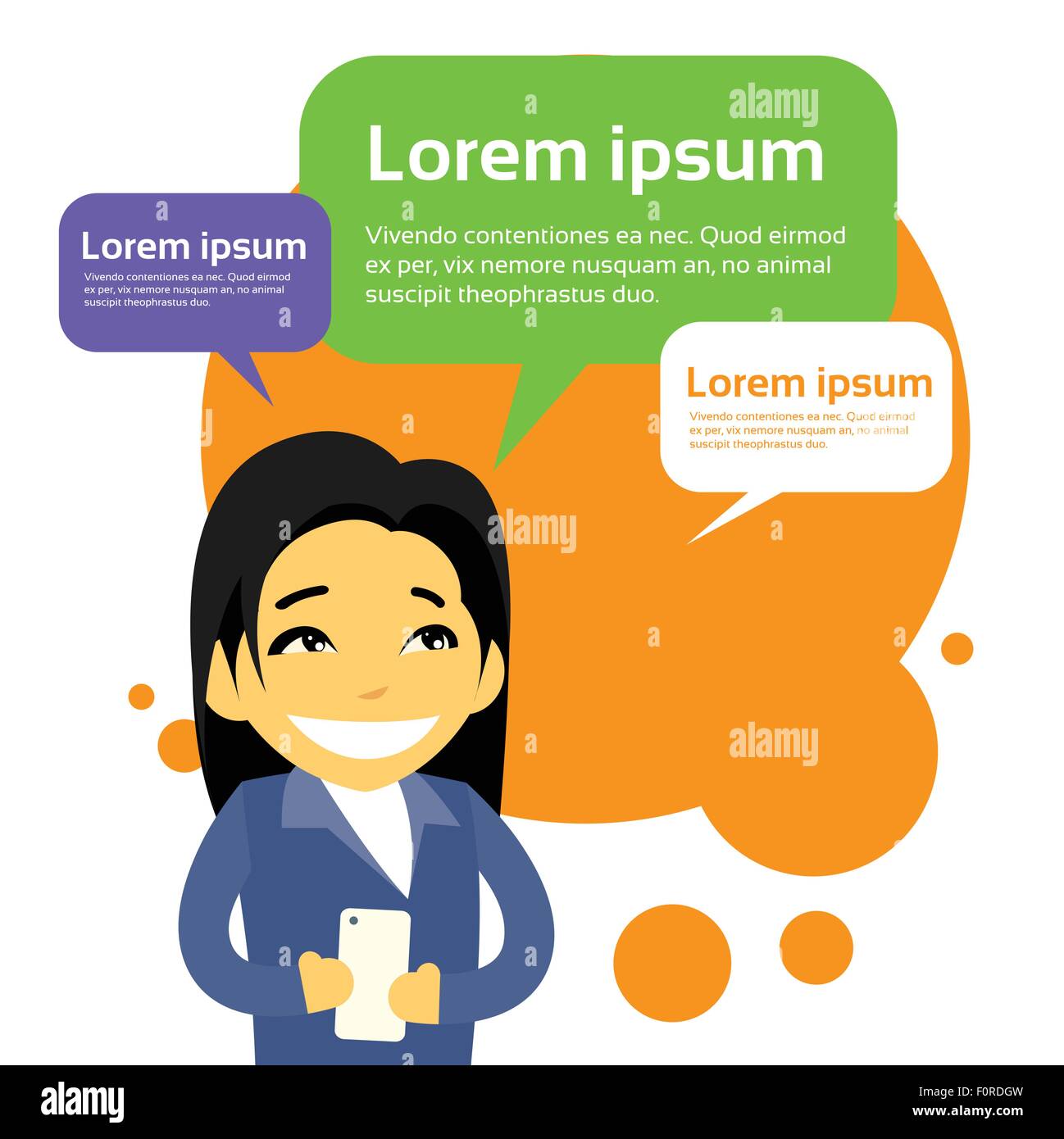 Chinese text message mobile Stock Vector Images - Alamy