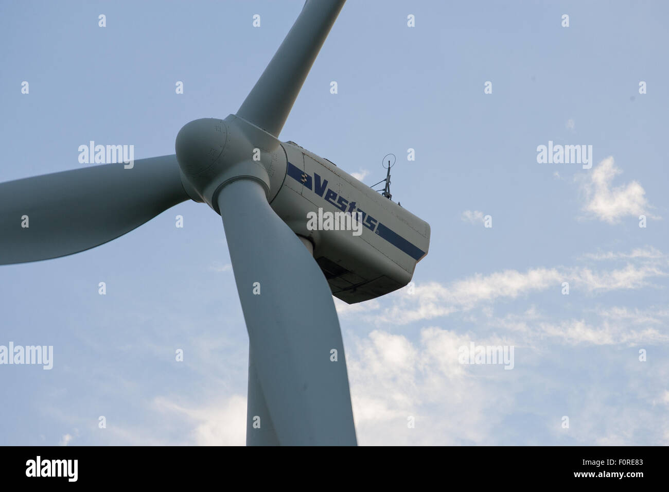 Alphen aan den Rijn - Wind turbines are seen in the landscape Stock ...