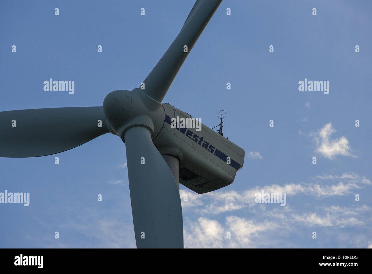 Alphen aan den Rijn - Wind turbines are seen in the landscape Stock ...