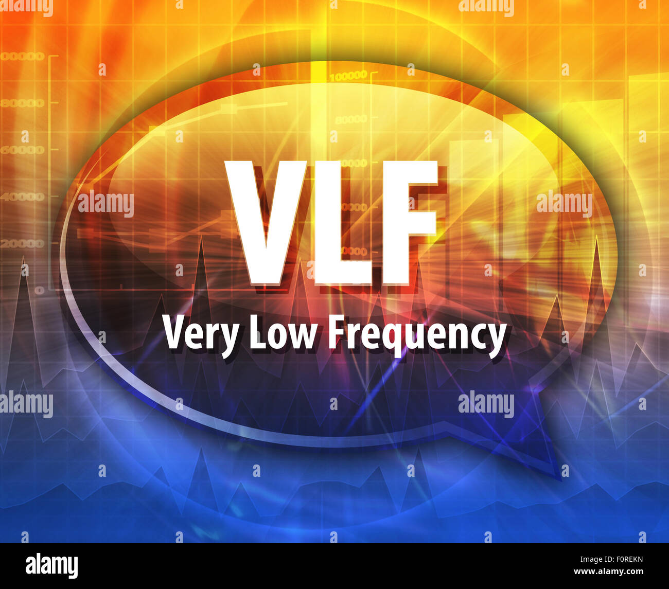 Speech bubble illustration of information technology acronym ...
