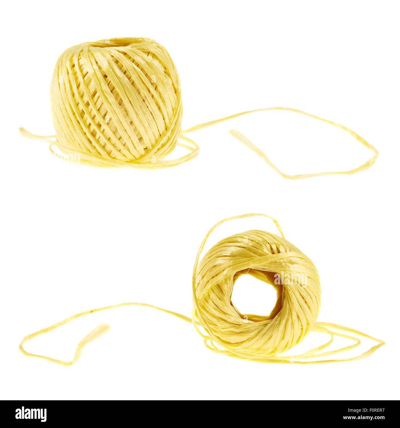 Decorational string reel isolated Stock Photo - Alamy