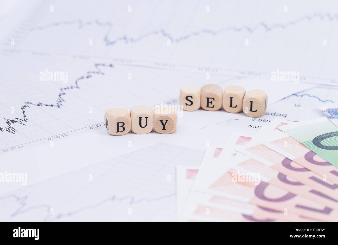 Image shows an Concept about security trading Stock Photo - Alamy