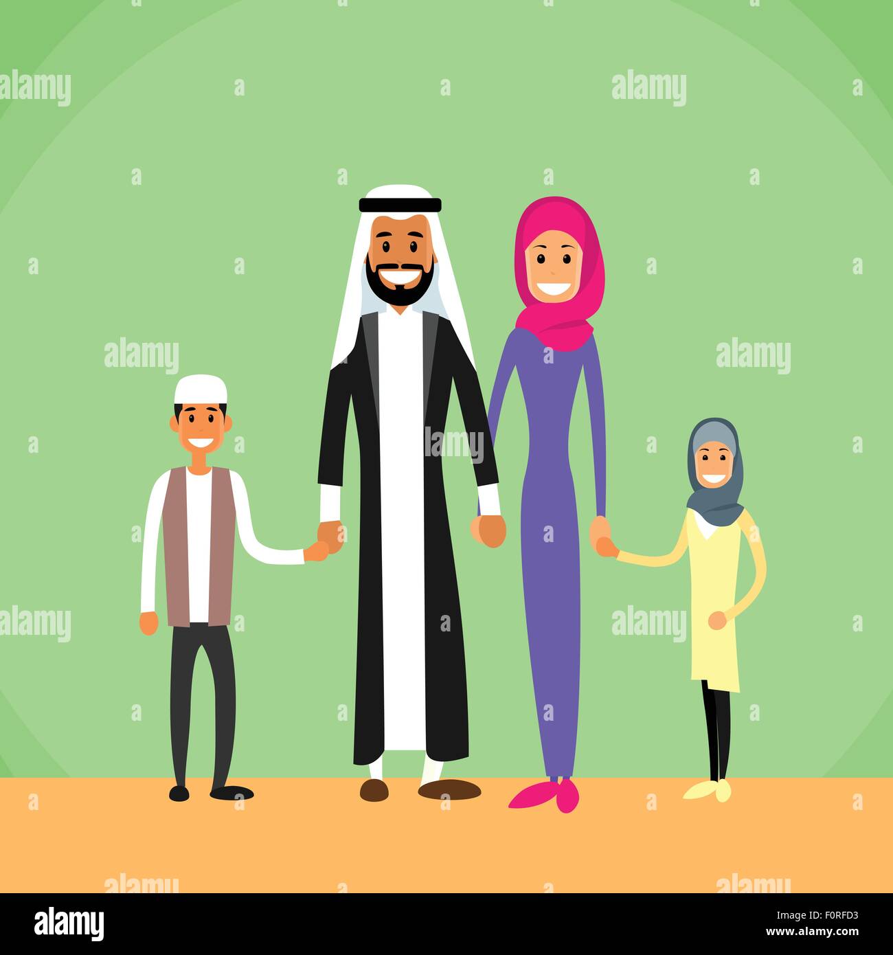 Son holding hands father laughing Stock Vector Images - Alamy