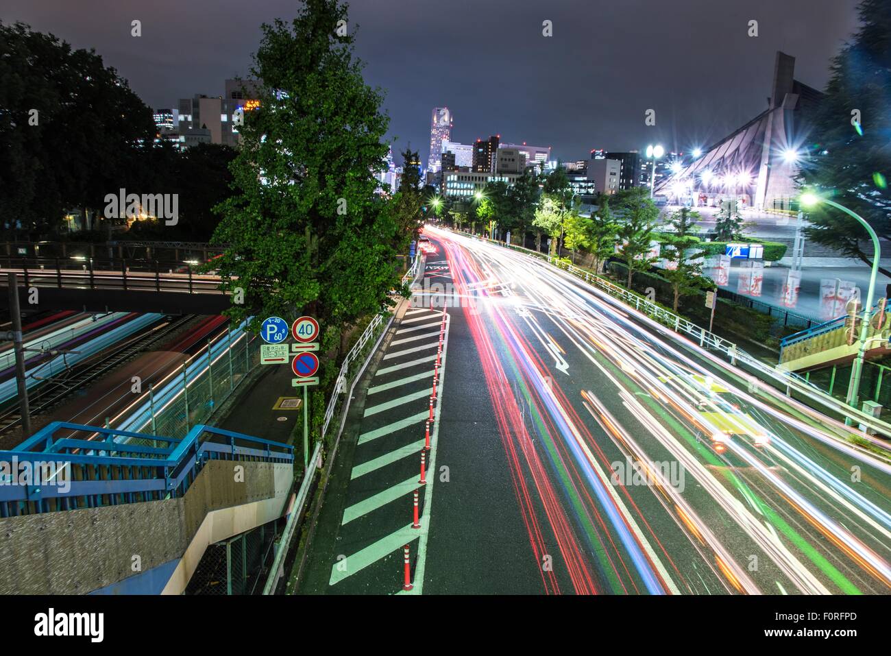 Night street scene,Shibuya,Tokyo,Japan Stock Photo - Alamy