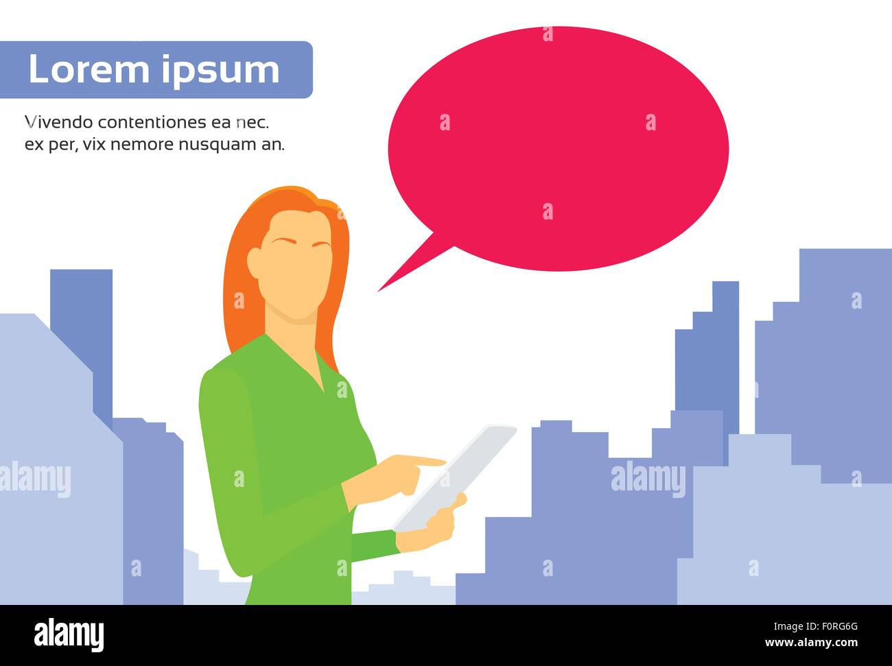 Using cel phone Stock Vector Images - Alamy