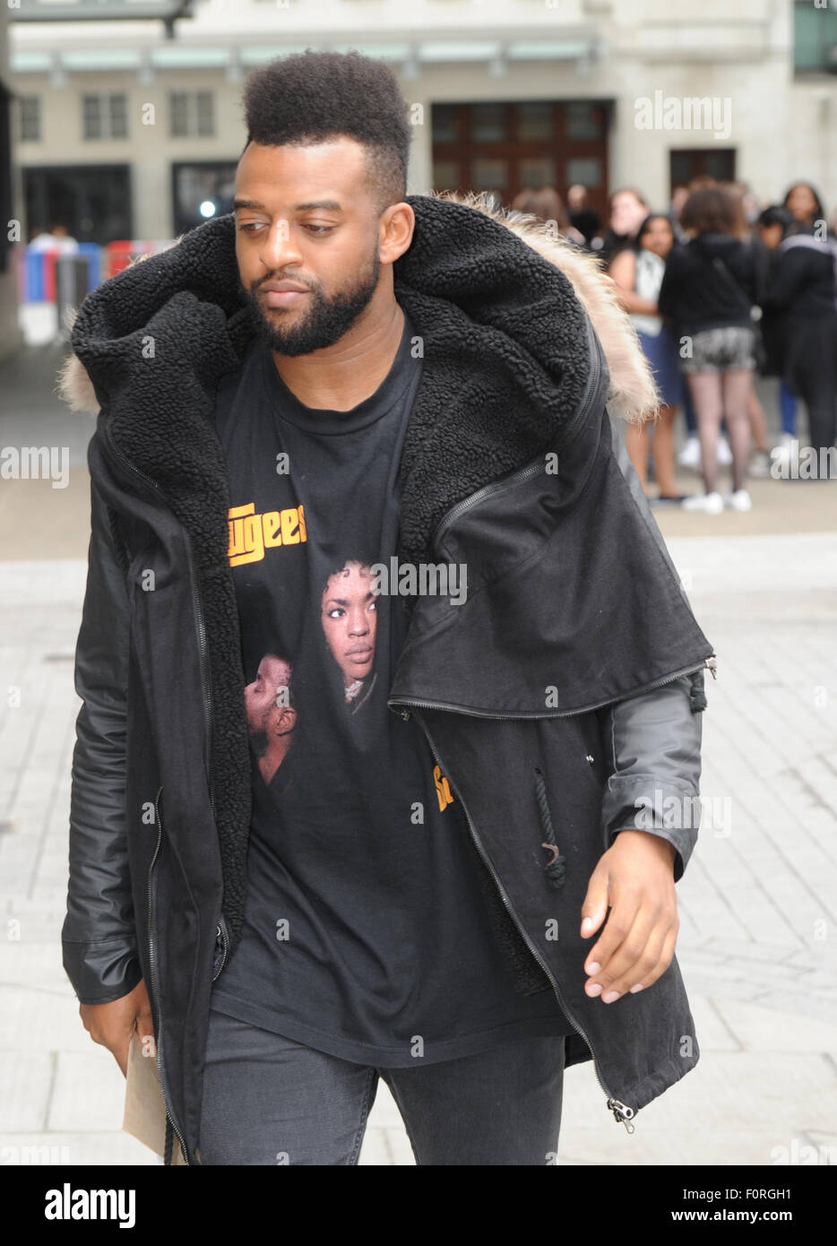 Oritsé Williams seen out and about in London Featuring: Oritsé Williams ...