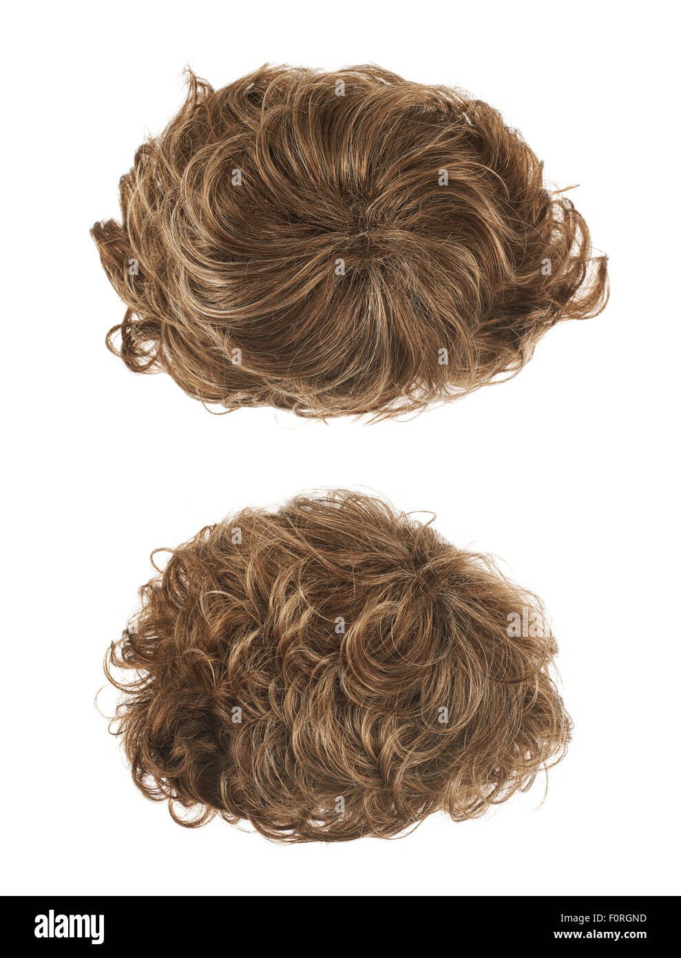 Hair wig isolated Stock Photo - Alamy