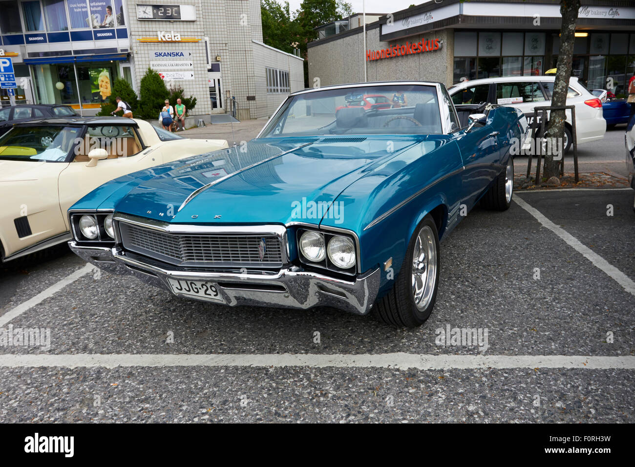 1971 Buick Skylark custom convertible Stock Photo - Alamy