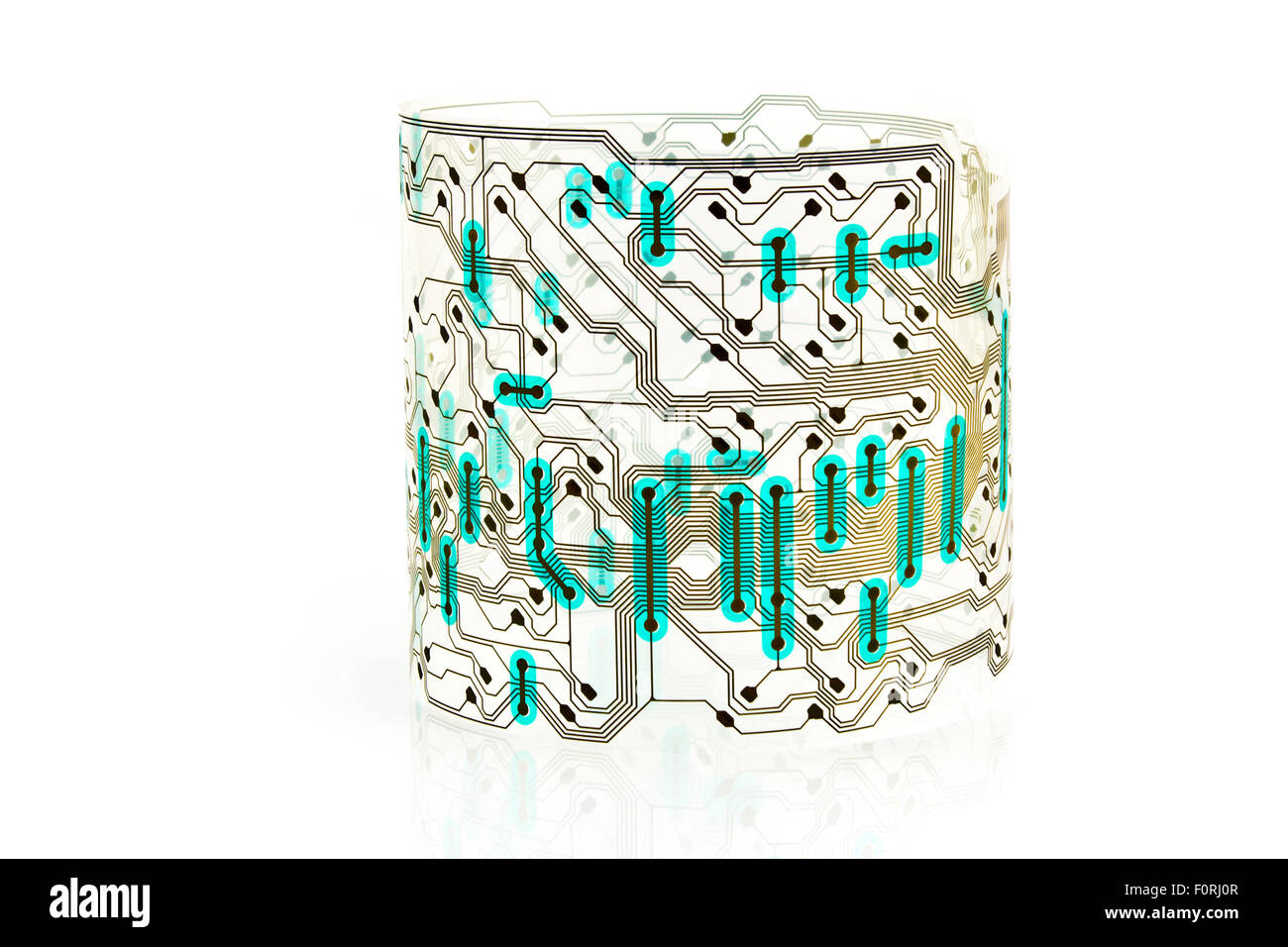 Cylindrically shaped key matrix grid isolated on white Stock Photo - Alamy