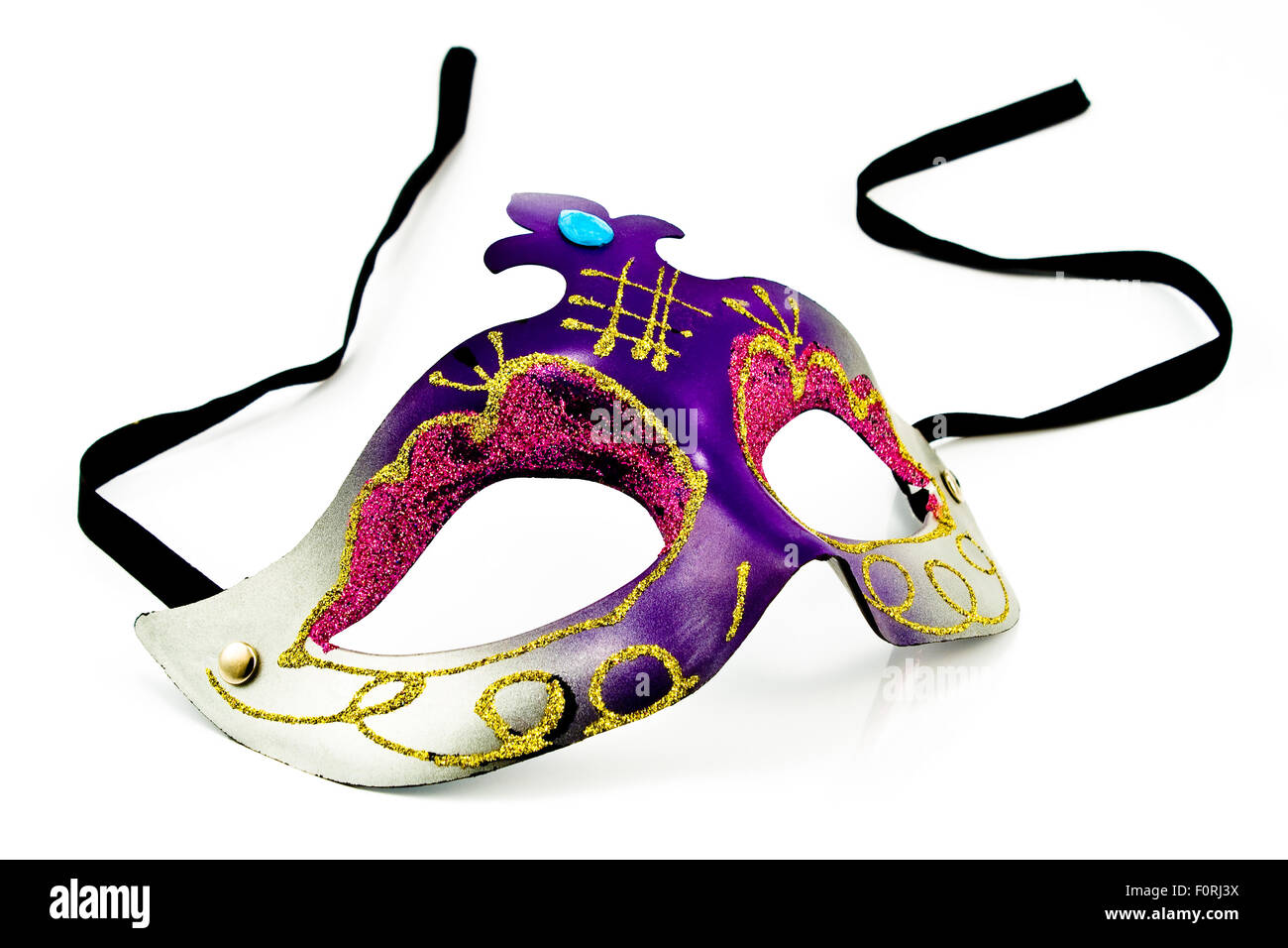 Colorful festival masks Cut Out Stock Images & Pictures - Alamy