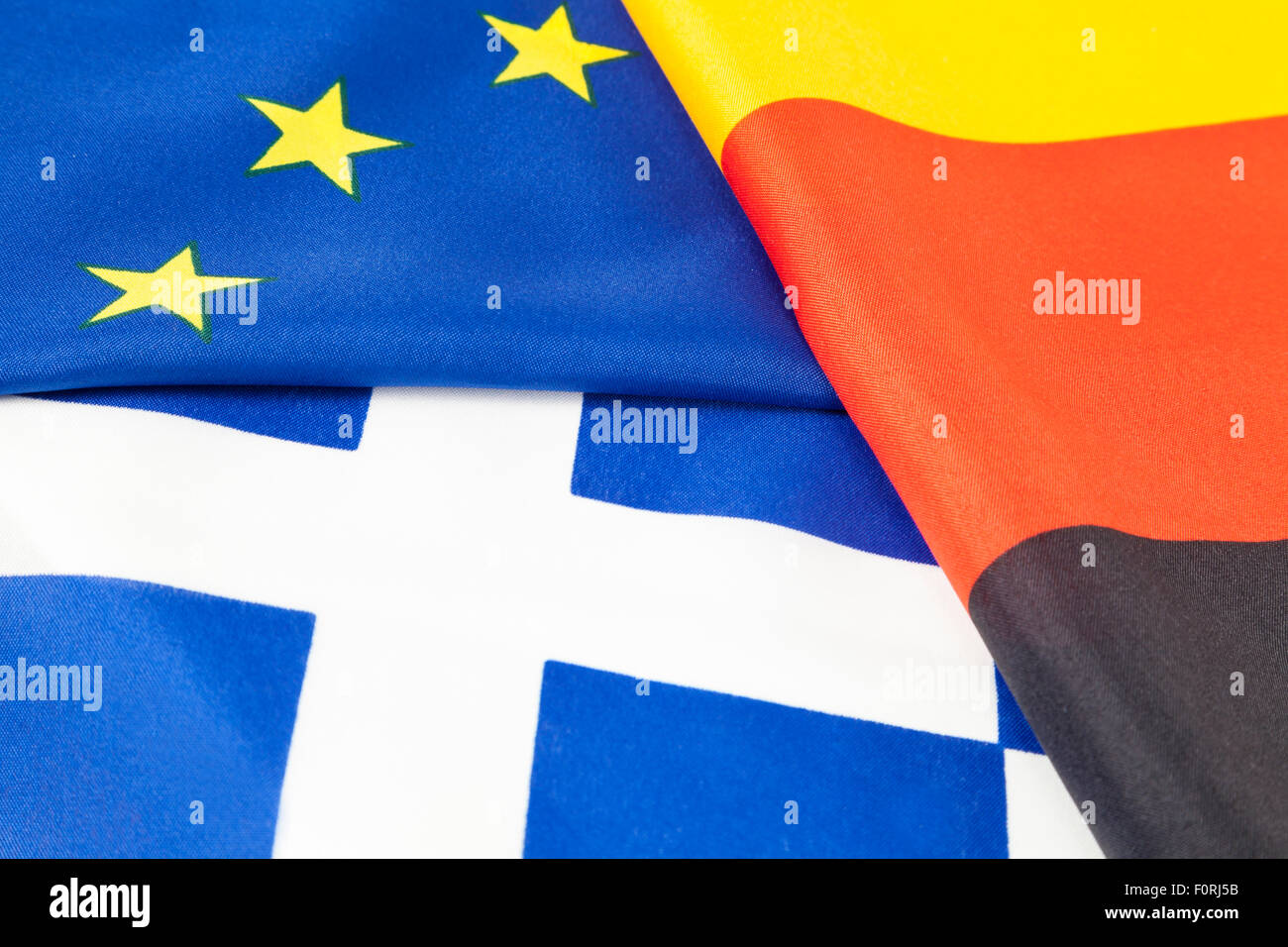 Eu greek german flag hi-res stock photography and images - Alamy
