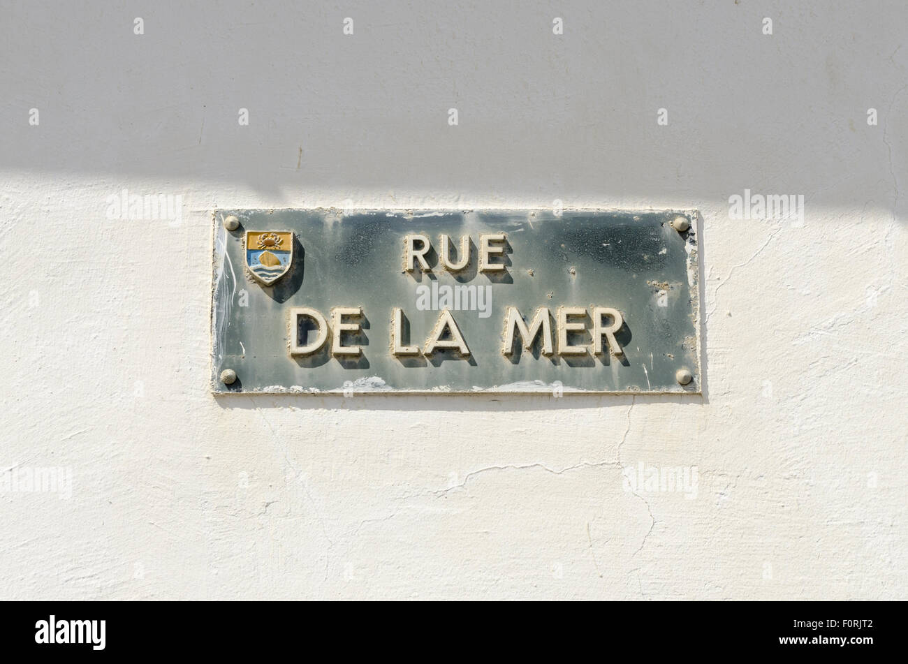 Road sign normandy hi-res stock photography and images - Alamy