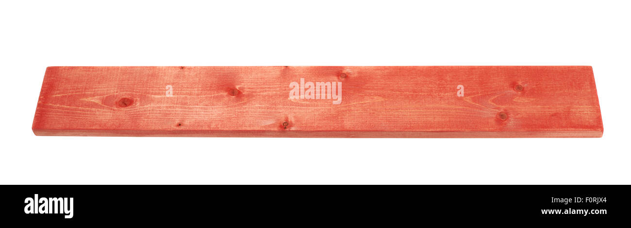 Colored pine wood board plank isolated Stock Photo - Alamy