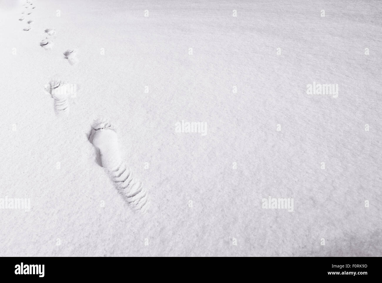 Set of footprints hi-res stock photography and images - Alamy