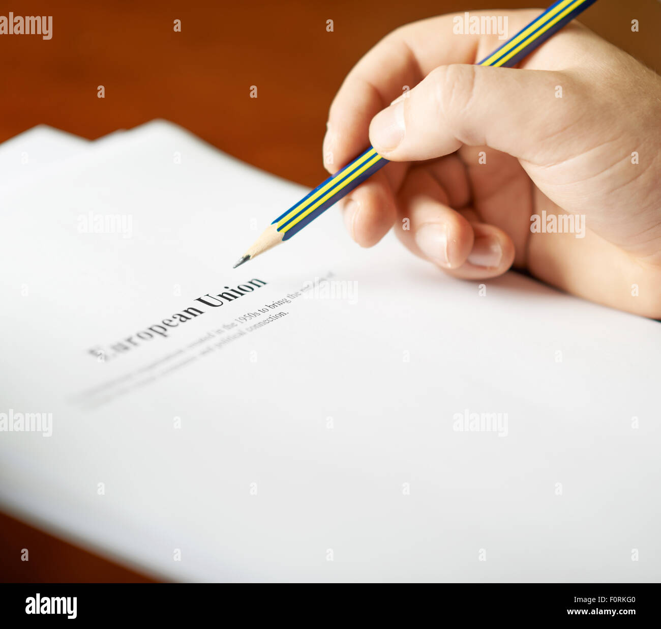 European Union definition composition Stock Photo - Alamy