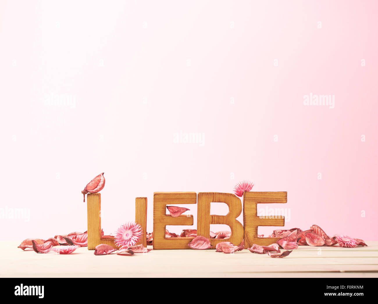 Love composition of letters Stock Photo - Alamy