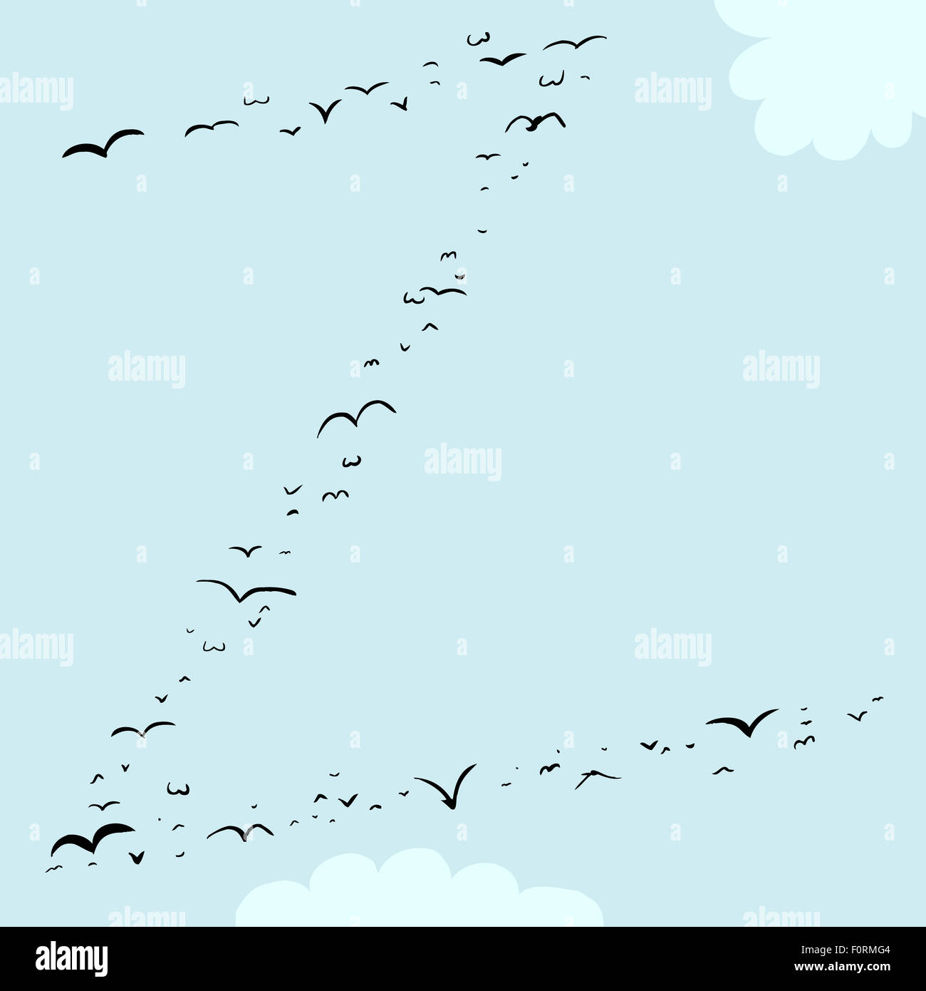 Clouds formation illustration hi-res stock photography and images - Alamy