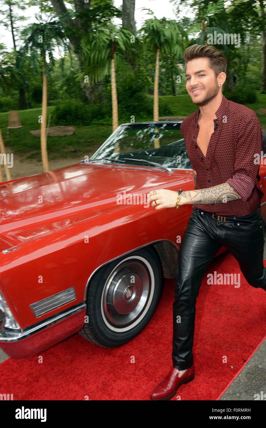 Adam Lambert performs live on ABC's 'Good Morning America' Featuring ...