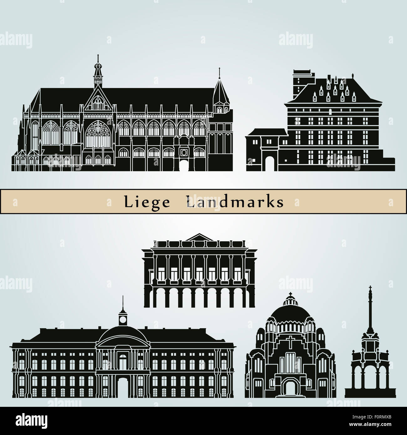 Liege city landmarks hi-res stock photography and images - Alamy